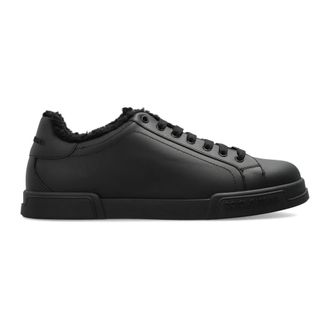 Dolce & Gabbana Portofino Sneakers - - Shoes - Herren - Schwarzk - 44 EU