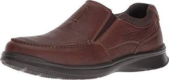 Clarks Homme Cotrell Free Mocassin, Cuir de Tabac Marron, 46 EU