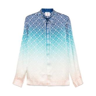 Casablanca Homme, Chemises, Multicolore, Taille: S Chemise &agrave; Effet Gradient