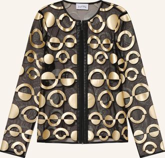 Joseph Ribkoff Mesh-Jacke gold