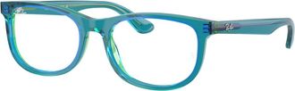 Ray-Ban unisex, Accessoires, Bleu, Taille: 48 MM Ry1642 Optical Frame