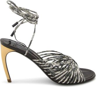 Ferragamo Braune Sandalen