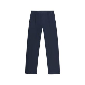 Maison Labiche Pantalon Lebouis en coton et lin m&eacute;lang&eacute;