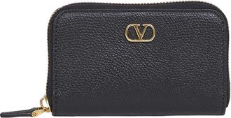 Valentino Garavani Femme, Accessoires, Noir, Taille: ONE Size Zip Wallet