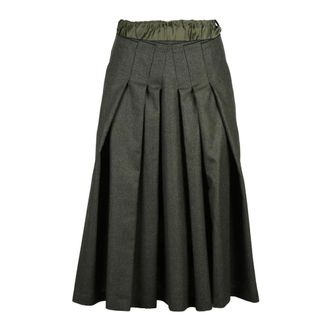 Aspesi Gonna Svasata - - Skirts - Damen - Gr&uuml;n - L
