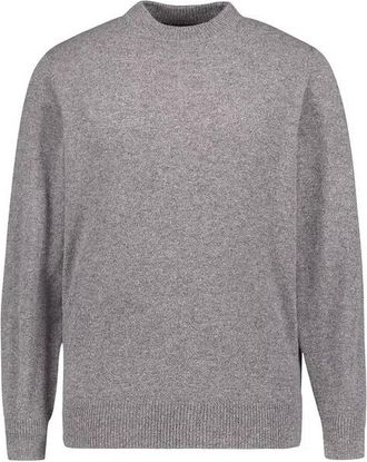Barbour Herren Pullover grau Cashmere meliert