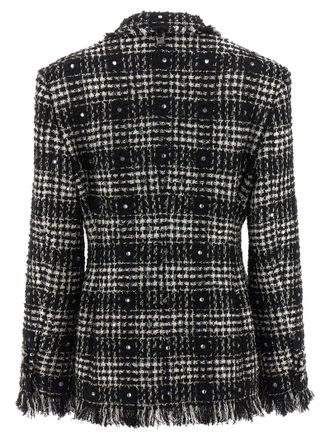 Giuseppe Di Morabito Womens Bicolor Cotton Blazer Clothing