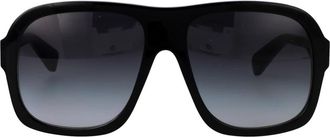 Chlo&eacute; Pilotenbrille - - Accessories - unisex - Schwarzk - 58 MM