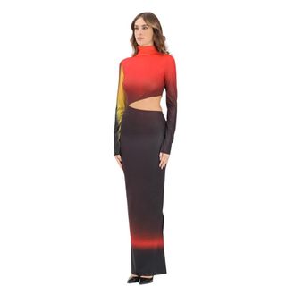 Patrizia Pepe Femme, Robes, Multicolore, Taille: 36 FR Maxi Dress