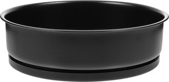 NUOBESTY Runder Gew&uuml;rzflaschenhalter K&uuml;chen Organizer aus Edelstahl mit 360 Grad Drehfunktion und Aufbewahrungsbox f&uuml;r Bad und K&uuml;che