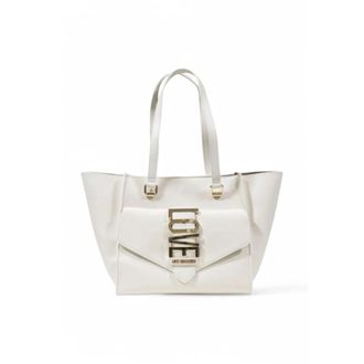 Love Moschino Tote Bag - - Bags - Damen - Wei&szlig; - ONE SIZE