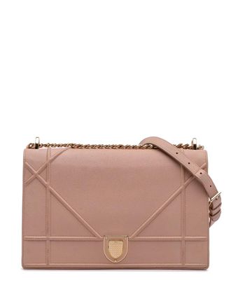 Dior sac à bandoulière Diorama Flap médium (2016) - Rose