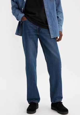 Levi's Straight-Jeans LEVIS 505, Herren, Gr. 32, L&auml;nge 34, blau (around the corner), Denim/Jeans, Obermaterial: 99% Baumwolle, 1% Elasthan, unifarben, regula