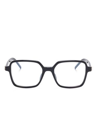 Saint Laurent Eyewear lunettes de vue rectangulaires - Noir