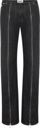 Jean Paul Gaultier Femme, Jeans, Noir, Taille: W26 Zipped Jeans