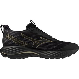 Mizuno Wave Rider Gore-Tex 2 Herren Schwarze Laufschuhe