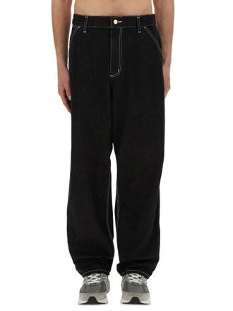 Carhartt Work in Progress Single Knee Cotton Jeans - Black