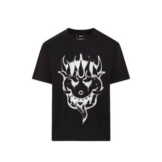 Yohji Yamamoto Chito Graphic Short Sleeve T-shirt