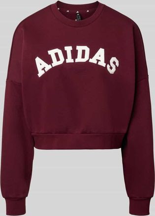 adidas Sweatshirt mit Logo-Schriftzug