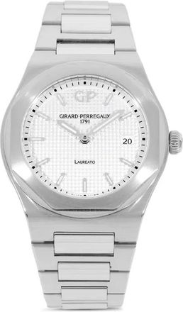 Girard Perregaux montre Laureato 38mm - Argent