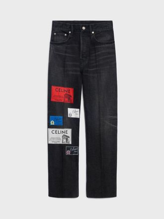 Celine Jeans Herren Farbe Schwarz