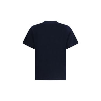 Burberry Mens Blue Cotton T-Shirt