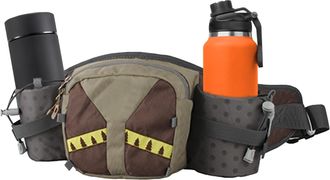 Generico Gürteltasche, Camping Funny Bag, wasserdicht, atmungsaktiv, mit Wasserflaschenhalter für Komfort und idealen Schutz vor Elementen, multifunktionales O