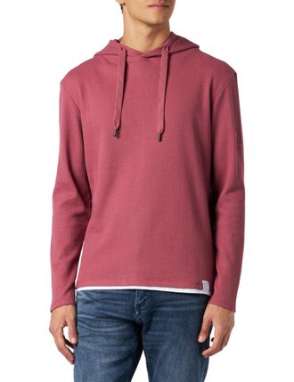 Key Largo Herren Santiago Hoodie Kapuzenpullover, Cloudy Red (1308), M EU