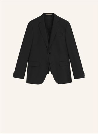 HUGO BOSS Business Anzug H-Huge-3pcs-253 Slim Fit schwarz