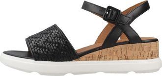 Geox Femme, Chaussures, Noir, Taille: 40 EU Pisa Wedge