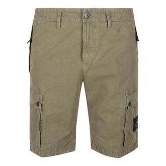 Stone Island Homme, Shorts, Vert, Taille: W34 Bermuda Slim