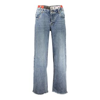 Desigual Balloon Denim Pants - - Jeans - Damen - Blau - XL