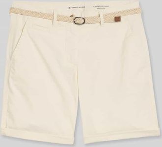 Tom Tailor Chinoshorts mit G&uuml;rtel