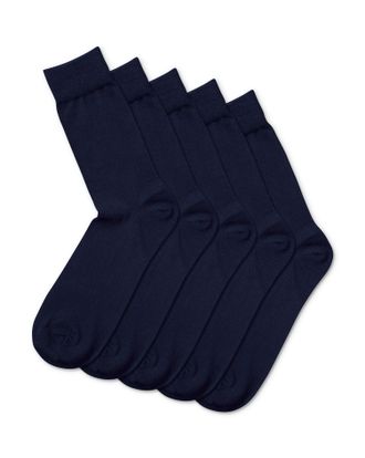 CHARLES TYRWHITT 5er-Pack Socken - Marineblau
