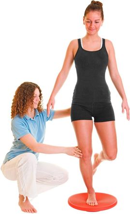 Sport-Tec Balancekreisel aus Kunststoff Wippbrett Balancierkreisel 40 cm