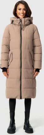 Marikoo Steppjacke Zuraraa XVI langer Winter Mantel gesteppt