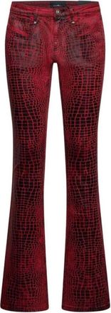 John Richmond Femme, Jeans, Rouge, Taille: W28 Flared Jeans
