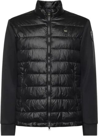 Blauer Homme, Vestes, Noir, Taille: XL Hebron Scuba Sleeves Jacket