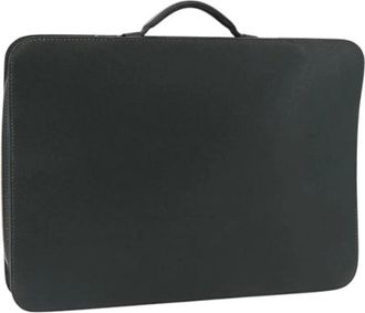 Louis Vuitton Pre-owned Sacoche en cuir Taiga - Femme - Pre-owned - Noir - Taille: ONE Size