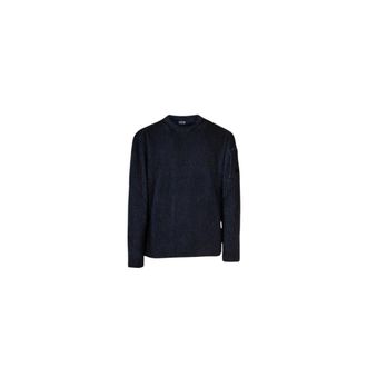 C.P. Company Fleece Knit Rundhals-Pullover - - Knitwear - Herren - Blau - XS