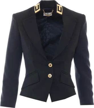 Elisabetta Franchi Veste Casual - Noir