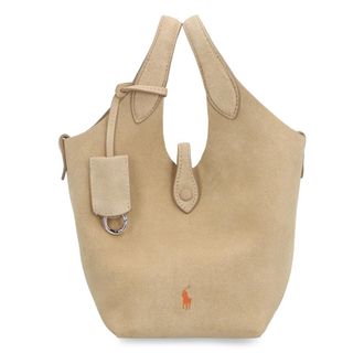 Polo Ralph Lauren Femme, Sacs, Beige, Taille: ONE Size Bucket Bags