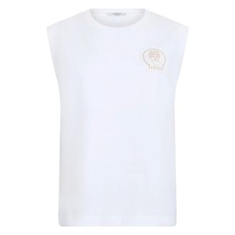 PESERICO Femme, Tops, Blanc, Taille: 48 FR D&eacute;bardeur