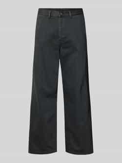 Lindbergh Straight Fit Stoffhose aus reiner Baumwolle