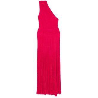 Antonino Valenti Schockierend Pinkes One-Shoulder Kleid - - Dresses - Damen - Rosa - L