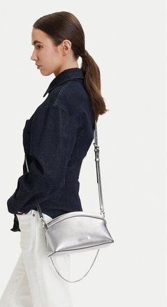 Michael Kors Handtasche 30S6S13C5M Silberfarben