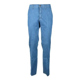 Club Of Comfort Slim-fit Jeans - - Jeans - Herren - Blau - 6XL