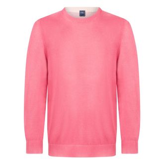 Fedeli Rundhals-Strickware - - Knitwear - Herren - Rosa - XL