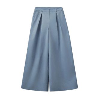 The Garment Weit geschnittene Avelino Hose - - Trousers - Damen - Blau - S
