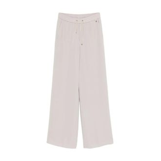 Herno Femme, Pantalons, Blanc, Taille: 36 FR Drawstring Pantalons